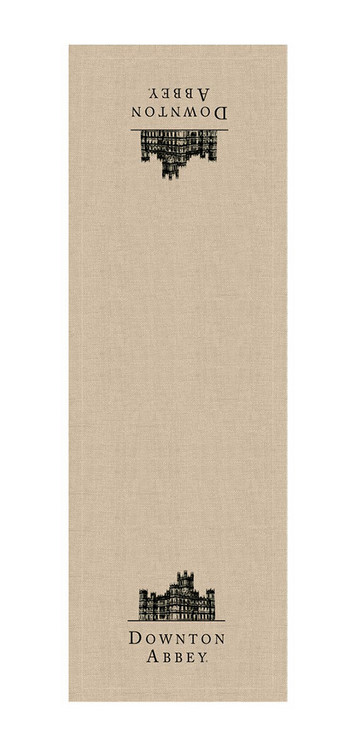 60" Beige & Black 'Downton Abbey' Castle Christmas Table Runner ...
