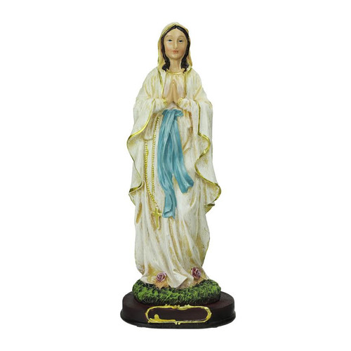 12" Distressed Blessed Mother Virgin Mary Religious Christmas Table Top ...