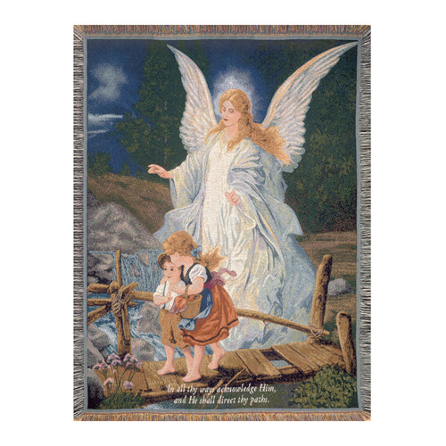 Direct Thy Paths Bible Verse Tapestry Throw Blanket - 50" x 60 ...