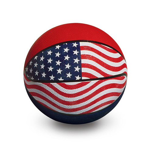9" Red, White & Blue Official USA/WBA Competition Basketball ...