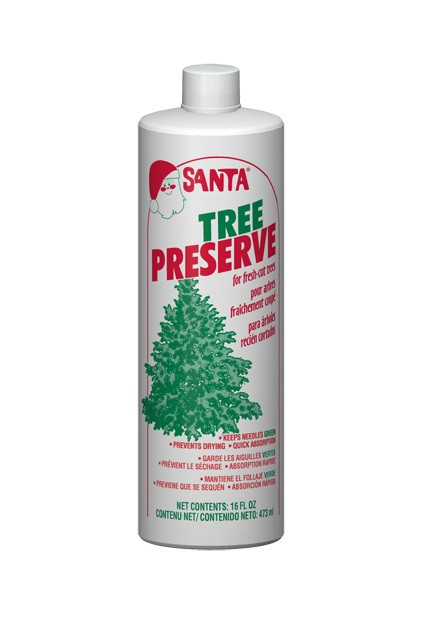 Santa Christmas Tree Preserve - 16 Ounces | Christmas Central