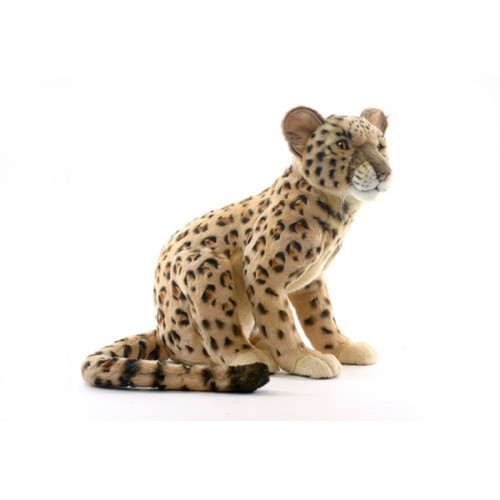 16.75" Brown & Black Handcrafted Leopard Cub Stuffed Animal | Christmas ...