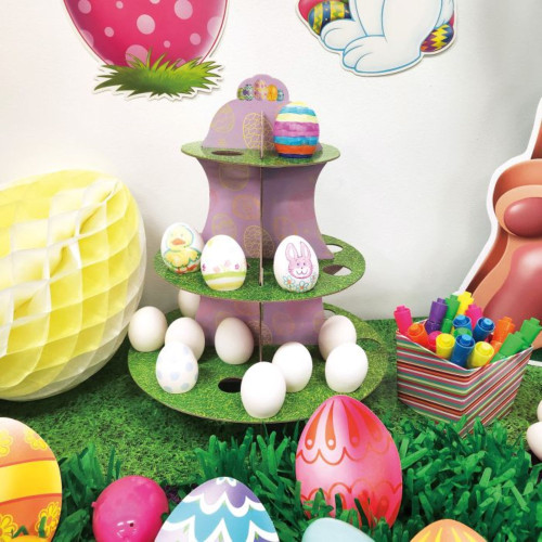 Pack of 12 Easter Egg Display Stand Easter Centerpieces 13.5 ...