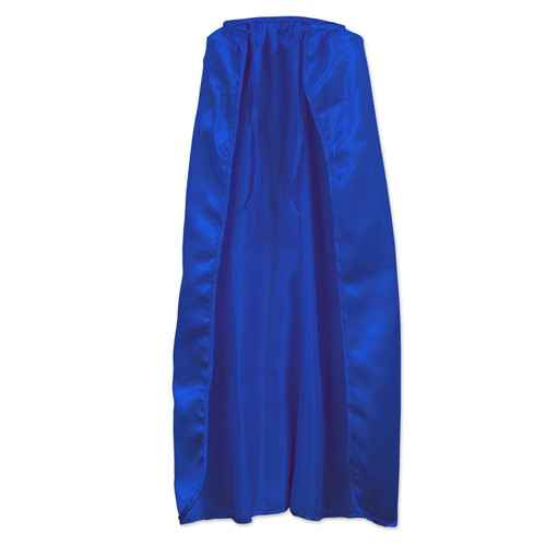 Club Pack of 12 Halloween Blue Super Hero Capes 30” | Christmas Central