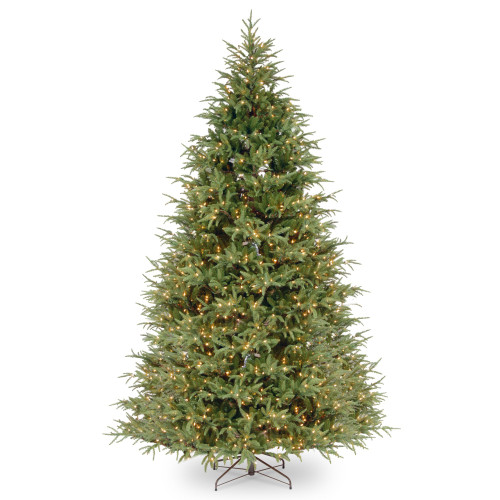 9’ Pre-Lit Slim Frasier Grande Artificial Christmas Tree, Clear Lights ...