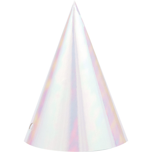 Club Pack of 96 Pink & White Triangular Birthday Party Hats 6.25 ...