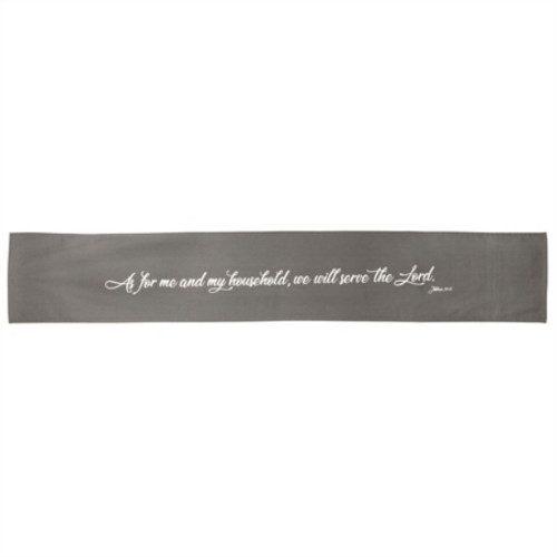 As for Me & My House, We Will Serve the Lord Table Runner - 12 ...
