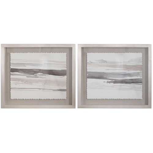 Faded Memories Hand Painted Framed Canvas Wall Art - 25.5" x 29.5 ...
