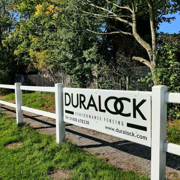 Post & 2 Rail Fencing | Duralock