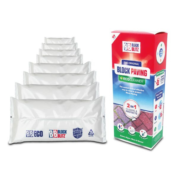 Block Blitz EcoCleaner Block Paving - Pack of 8
