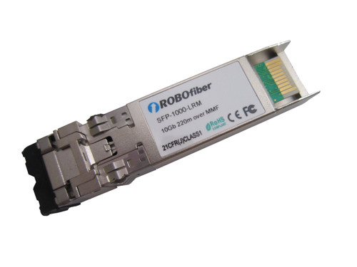 SFP-1000-LRM - 10G multi-mode SFP+ transceiver, LRM, 1310nm, max range ...