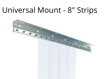 8" - Custom Strip Curtain Kit - Keep Your Cool! - GasketGuy.com