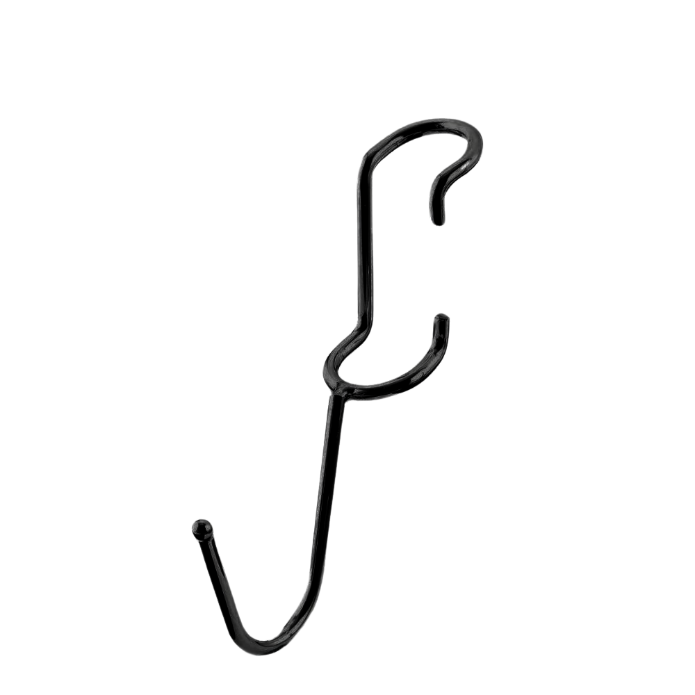 PoleHooks J-Hook - Black- 5-Pack - Keep Your Cool! - GasketGuy.com