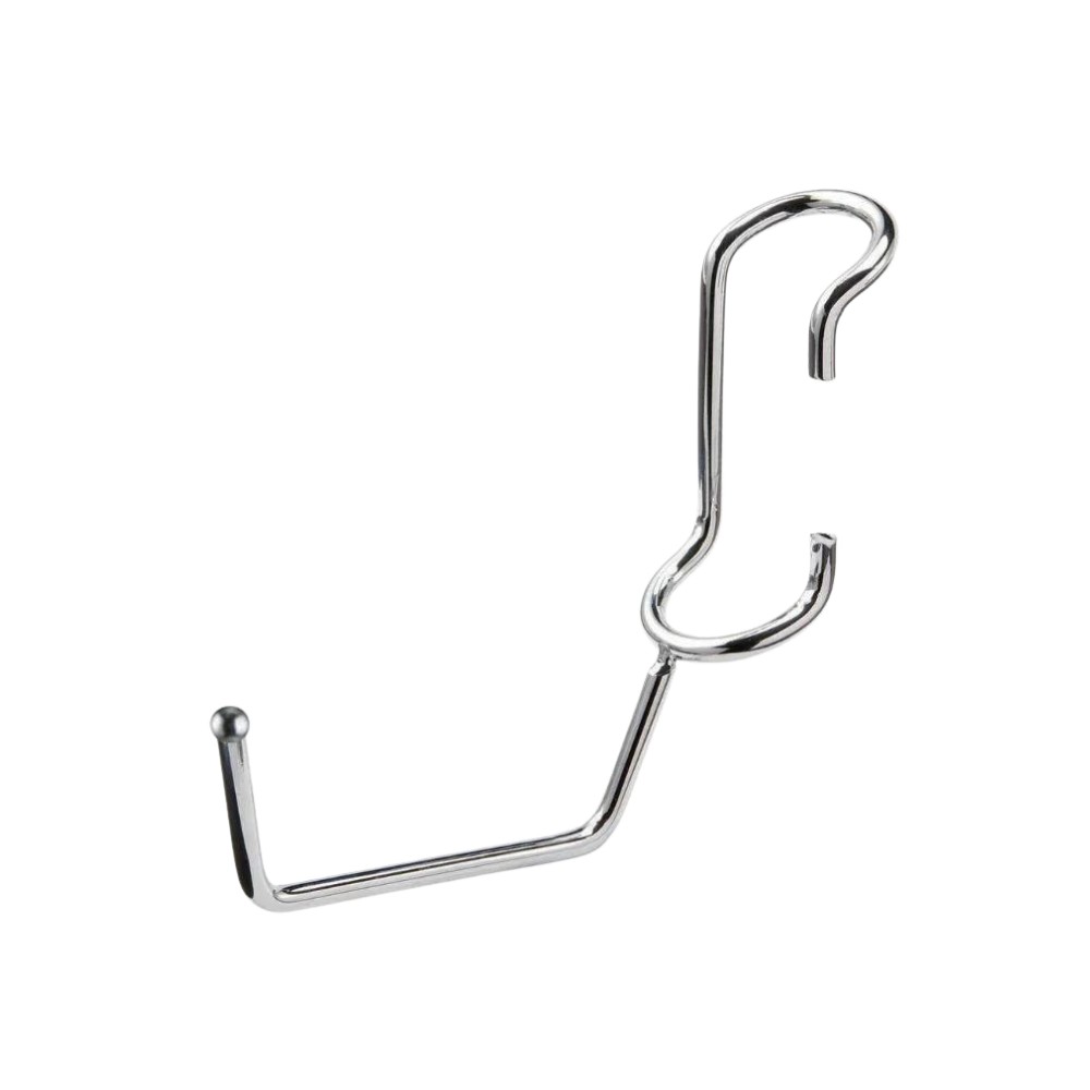 PoleHooks Utility Hanger Hook - Chrome - 5-Pack - Keep Your Cool ...
