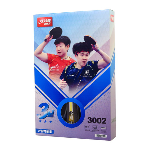 DHS 3002 FL Table Tennis Racket with Case - AGMC Sports