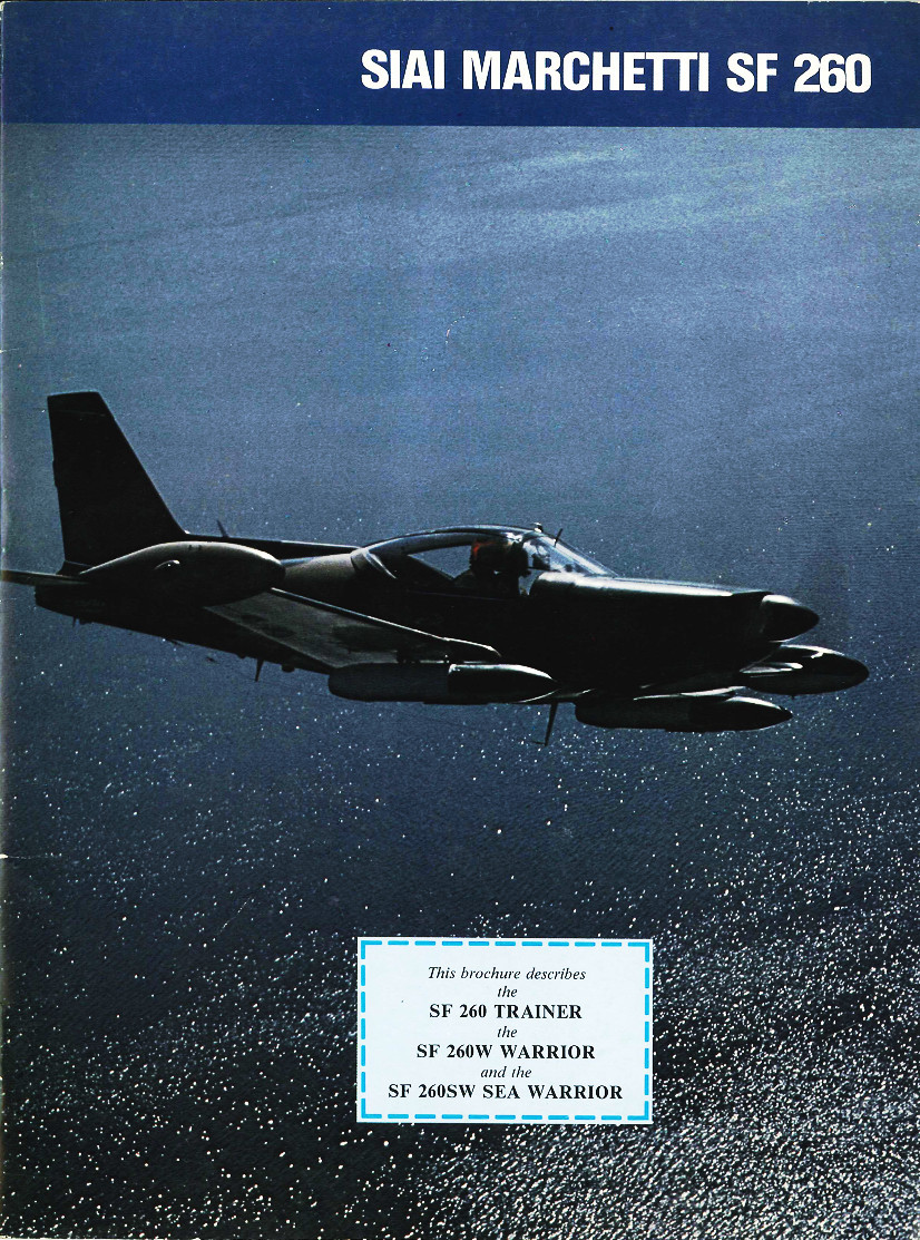 SIAI Marchetti SF-260 Aircraft Technical Brochure Manual( English ...