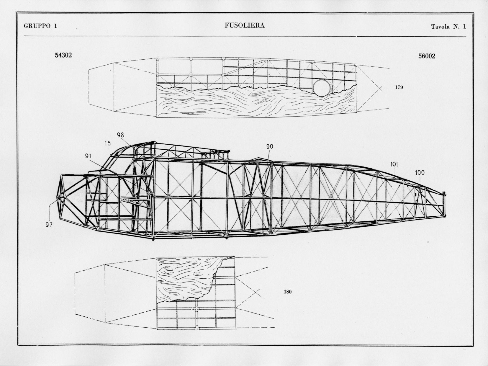 Caproni Ca.101 Catalogo Nomenclatore (1934)