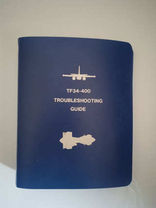 General Electric TF-34-400 Aircraft Engines Troubleshooting Guide Manual
