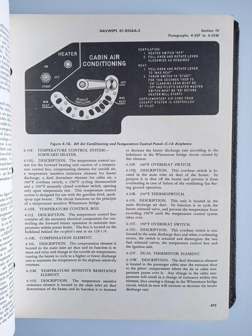 Grumman S-2 A, S-2C, S2F, C1A Aircraft Maintenance Instructions Manual ...