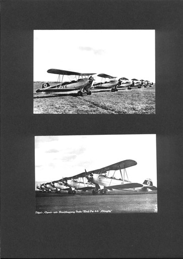 Focke-Wulf Fw 44 Aircraft photo collection (German Language)