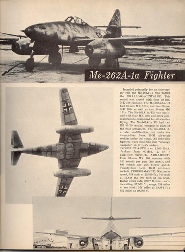 Messerschmitt Me 262 Illustrated Technical Overview Manual (English ...