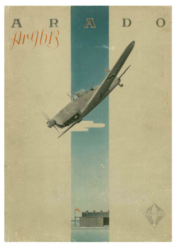 Arado Ar 96 B Aircraft Technical Brochure, Bildband (German Language )