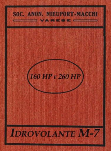 Macchi M.7 Idro 160/ 260HP Istruzioni per il Montaggio e la Regolazione ...