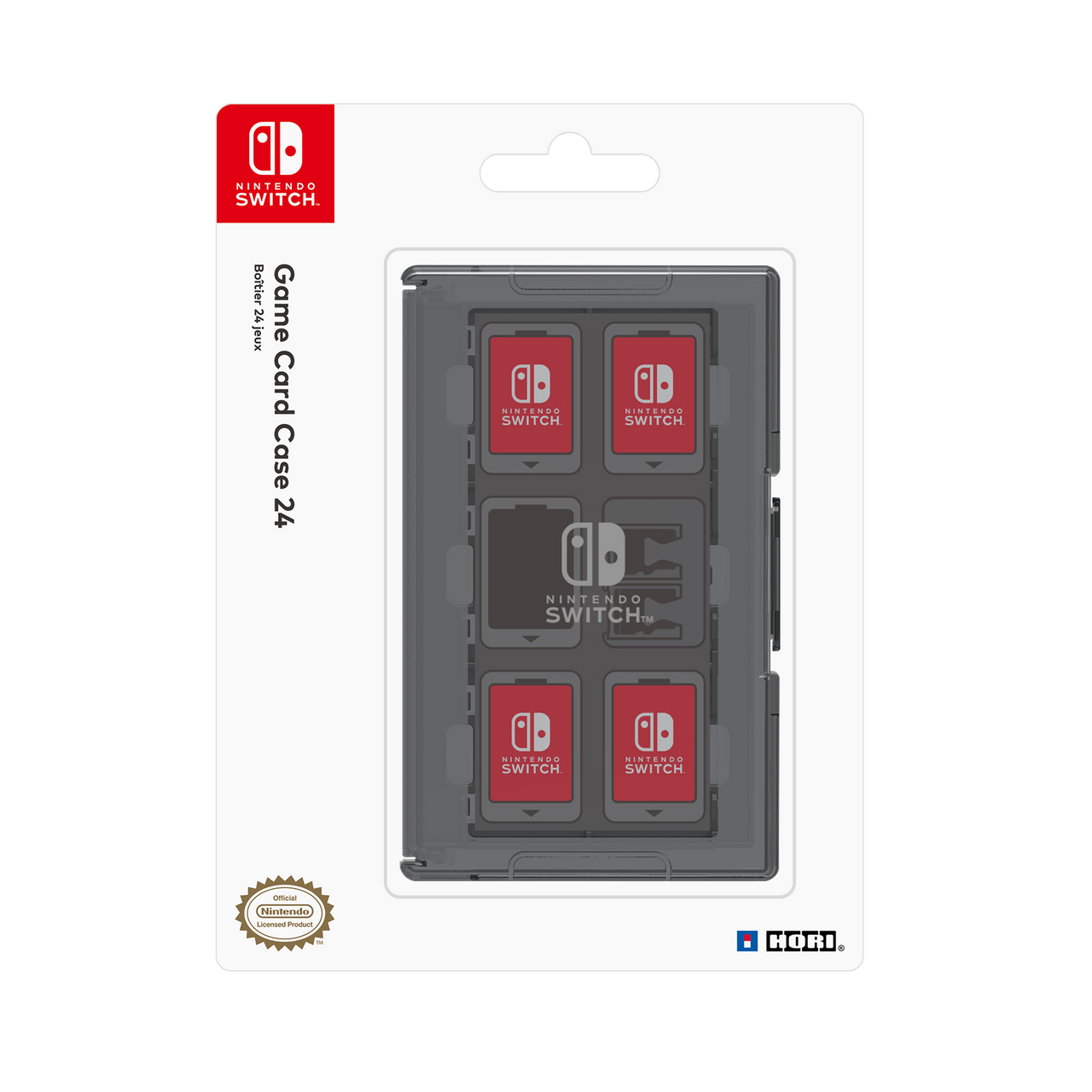 Game Card Case 24 (Black) for Nintendo Switch - HORI UK