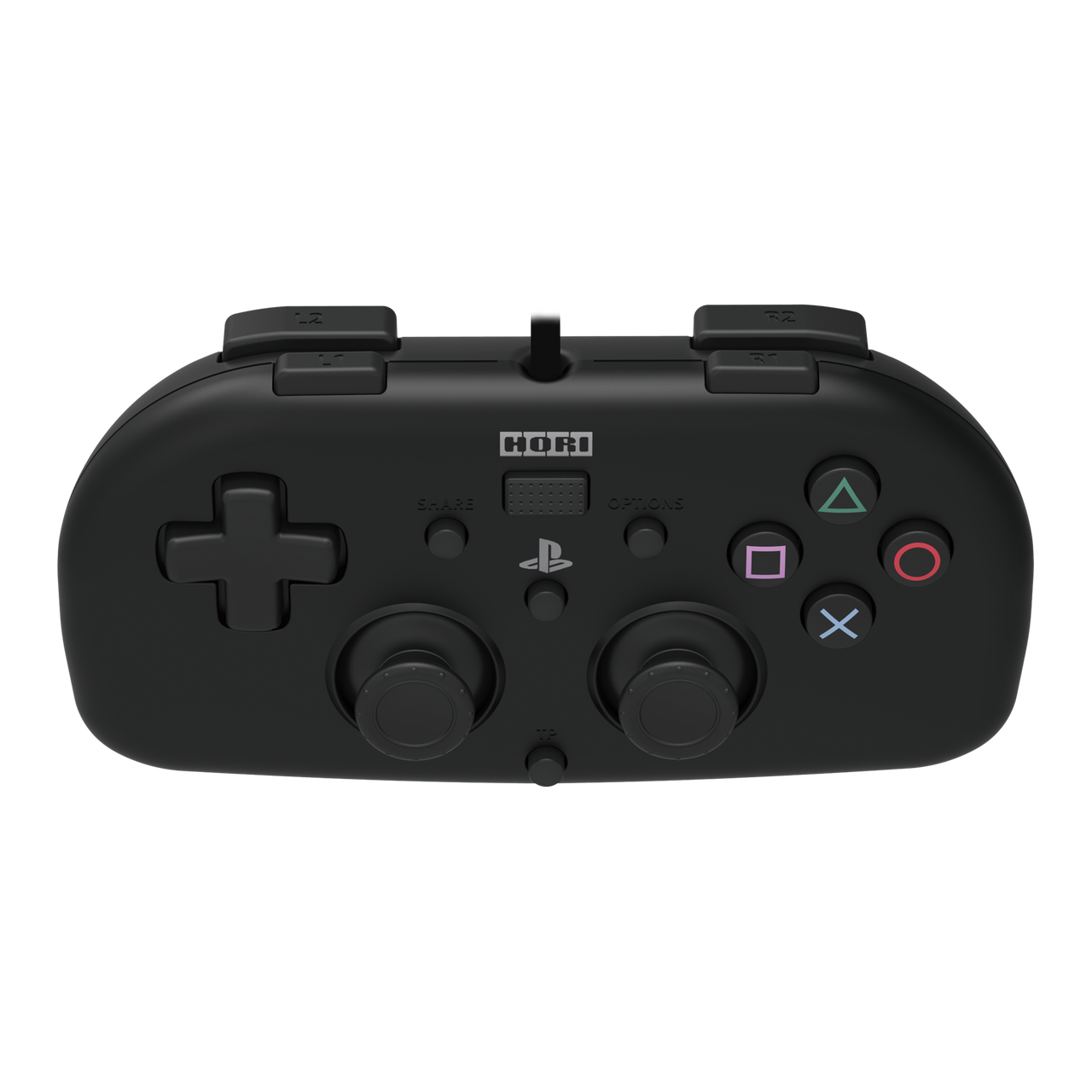 Wired Mini Gamepad (Black) for PlayStation®4 - HORI UK