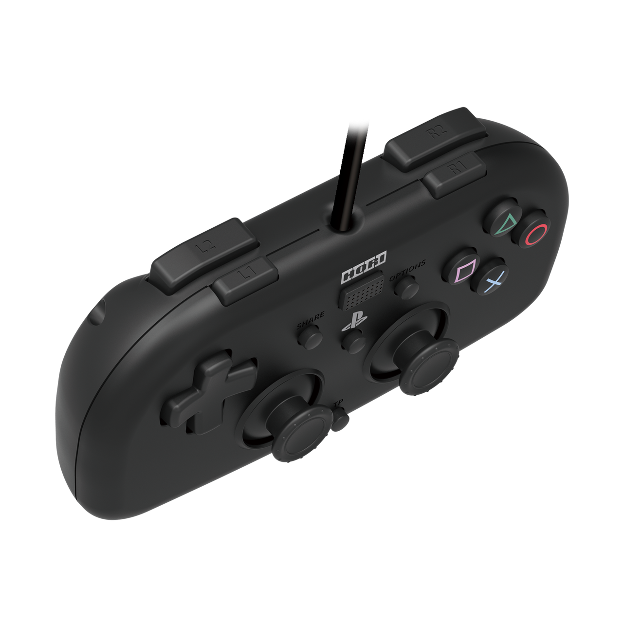 Wired Mini Gamepad (Black) for PlayStation®4 - HORI UK