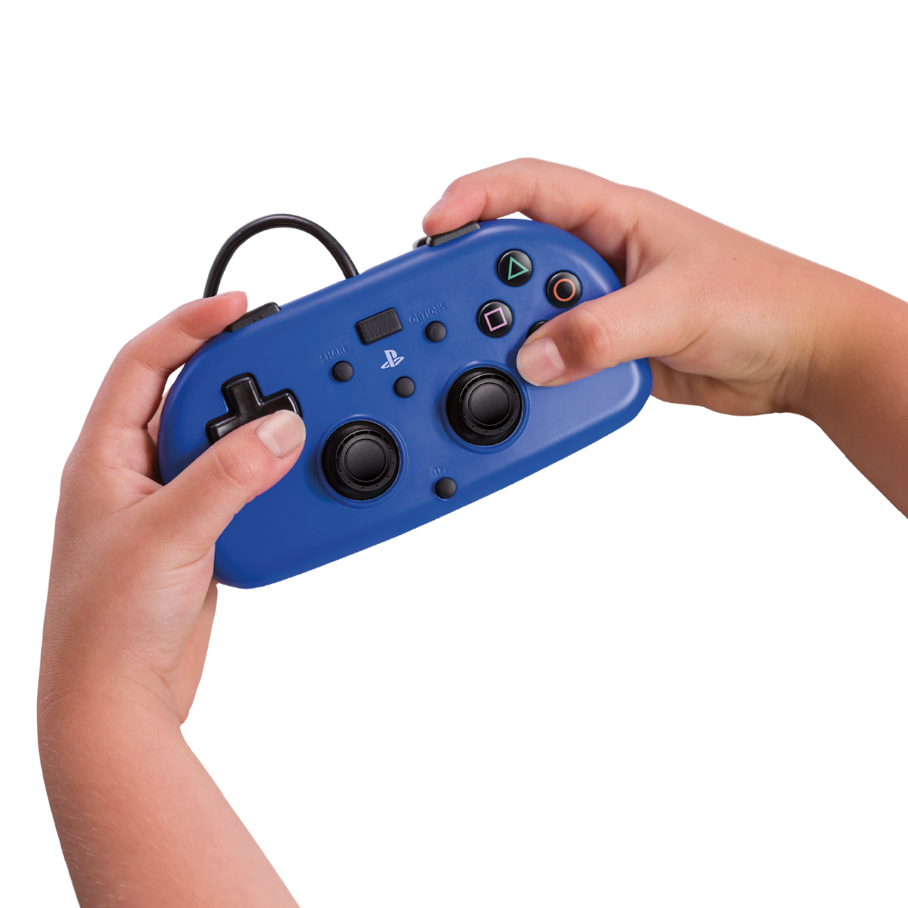 Wired Mini Gamepad (Blue) for PlayStation®4