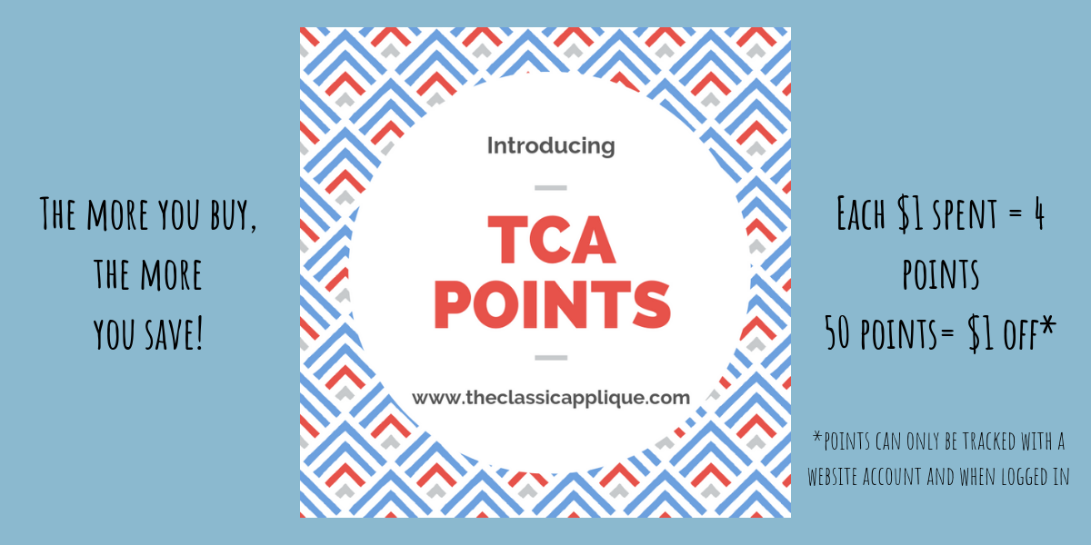 The Classic Applique, the classic applique