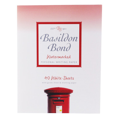Basildon Bond Writing Pad 178 x 229mm White (Pack of 10) 100103860 ...