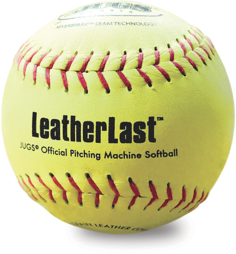 Jugs LeatherLast B5250 12 Inch Leather Fastpitch Pitching Machine Softball