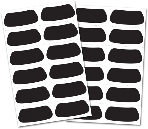 Rawlings Accessories EB12 Eye Black Stickers