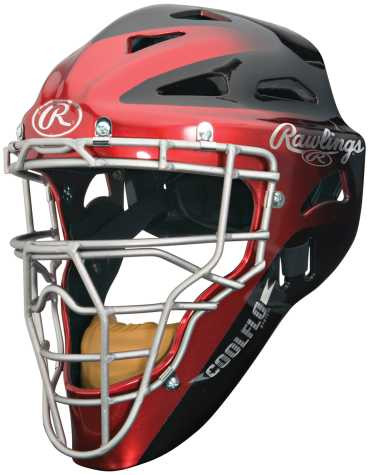 Rawlings HLCH1 Adult Coolflo Highlight Hockey Style Catcher's Helmet
