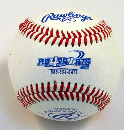 Rawlings ROLB1 Leather Baseball with Raised Seams