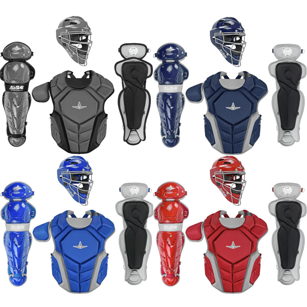 All-Star Top Star Series Youth Baseball Catcher's Gear Set