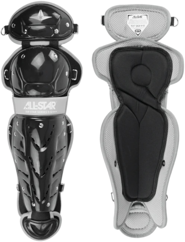 All-Star Top Star Series Intermediate 15 Inch Baseball Leg Guards