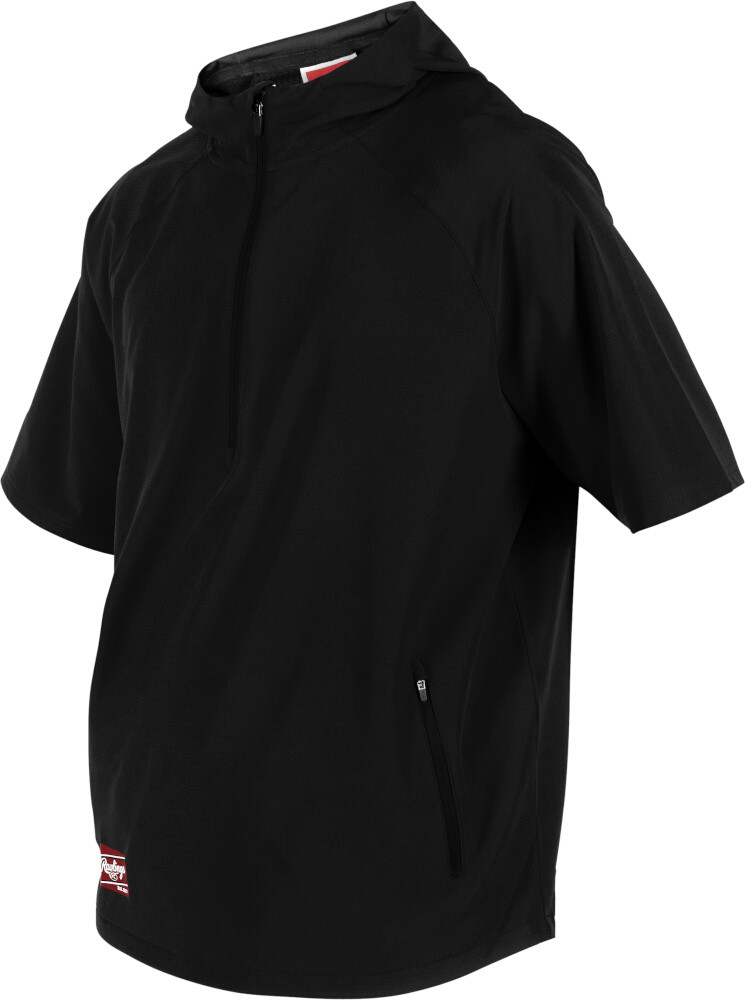 Rawlings ColorSync Adult Short Sleeve Hooded Cage Jacket