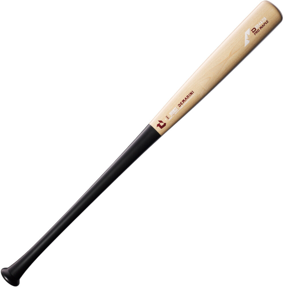 DeMarini D243 Adult Pro Maple BBCOR Wood/Composite Baseball Bat WBD2370010