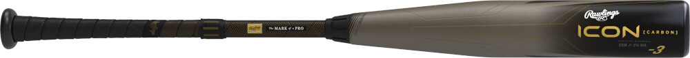 2023 Rawlings ICON Adult Balanced BBCOR Baseball Bat (-3oz) RBB3I3