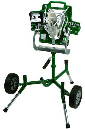 Atec AT0502 Rookie Softball Pitching / Training Machine On Caddy Pod System