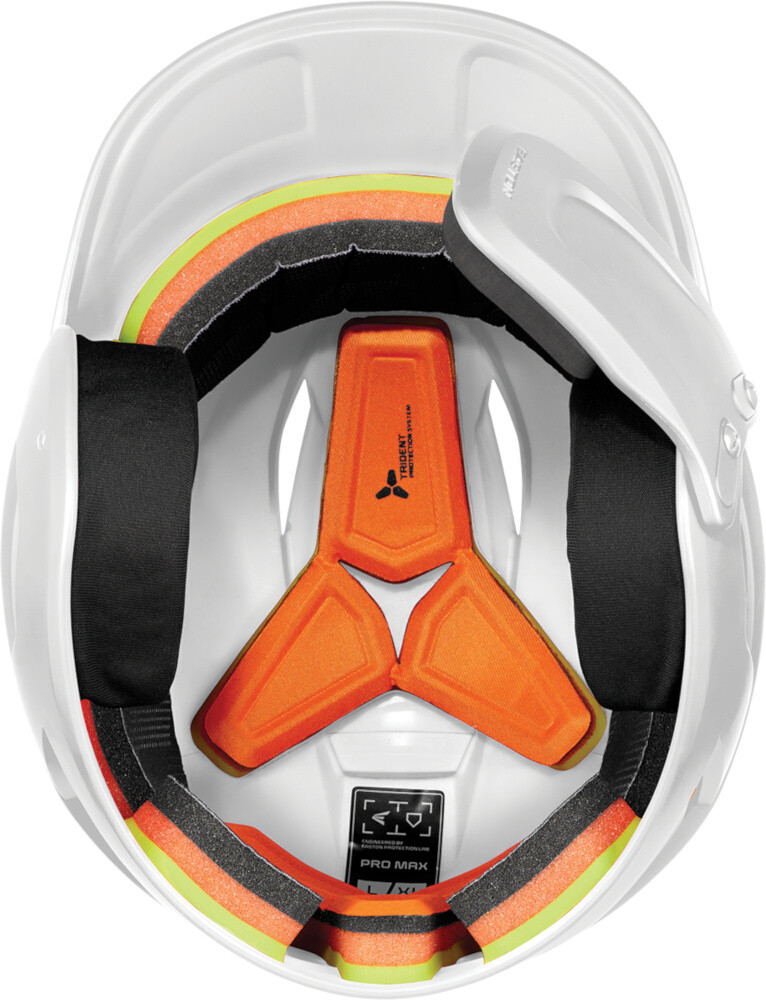 Easton Pro Max Adult Baseball Batting Helmet w/ Universal Jaw Guard ...