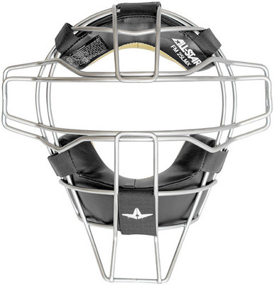 All-Star Umpire Protective FM25TIUMPLMX Traditional Titanium Facemask ...