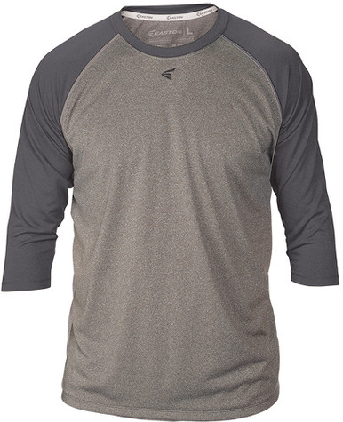Easton Apparel A167310 Adult 3/4 Sleeve Raglan Crew Neck Shirt