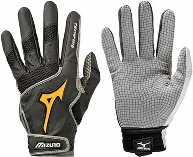Mizuno Techfire Switch with Power Grip Palm 330257 Adult Batting Gloves