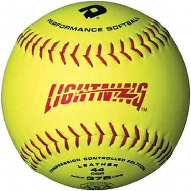 DeMarini Lightning - WTALL11-YAB - 11 Inch Slowpitch Leather Softball ...