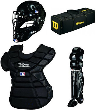 Wilson Silver Series Catcher's Gear - WTSSS-ETY - Youth Catcher's Gear Set