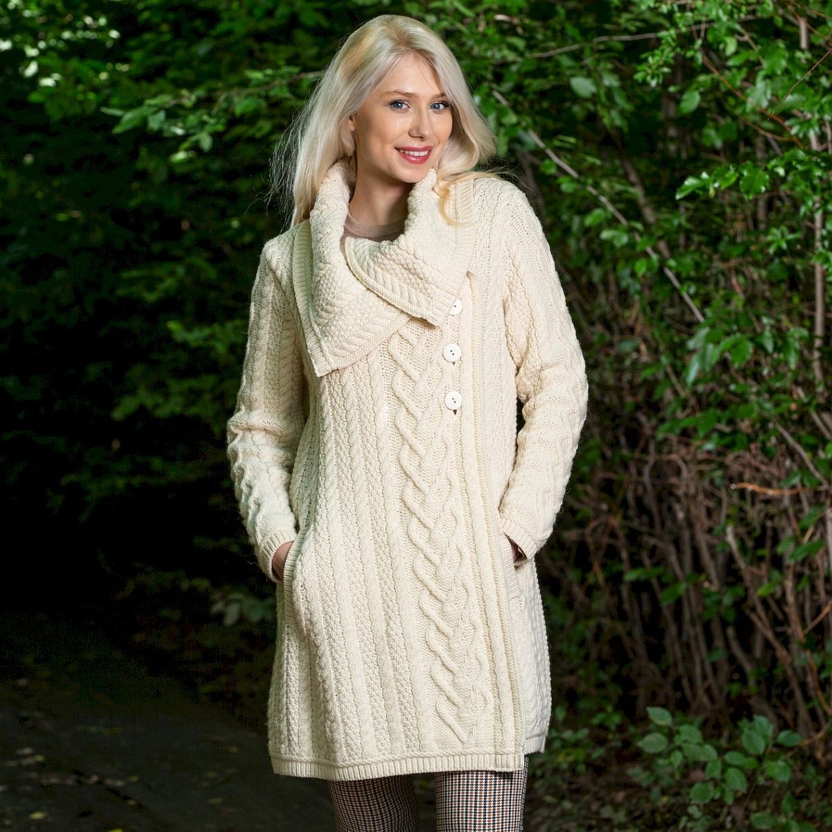Classic Cable Coat | SAOL | SaolKnitwear.com